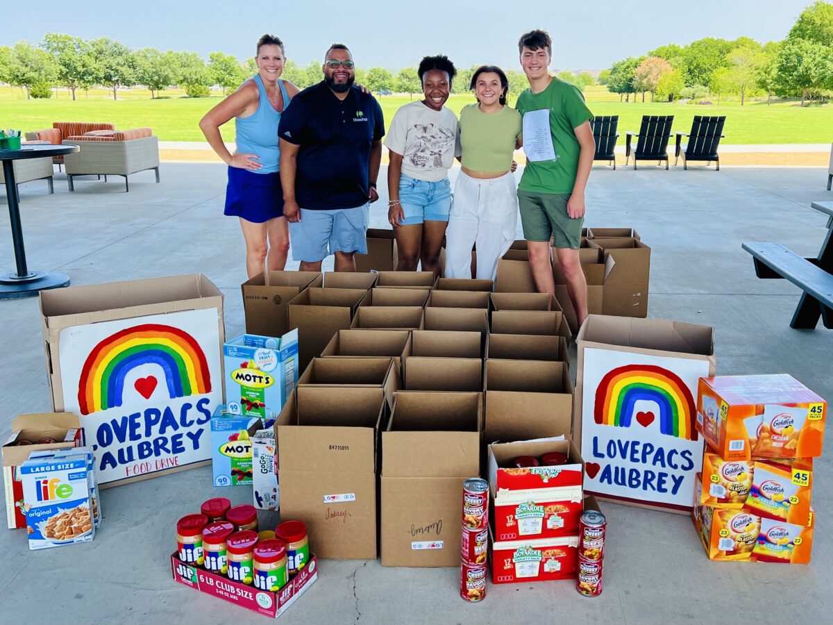 Union Park's Philanthropy Partner Lovepacs Aubrey